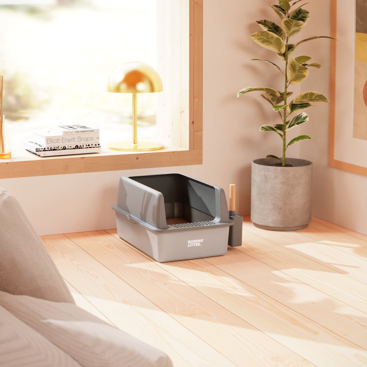 BORING LITTER - Lettiera in Acciaio INOX – Boring Litter